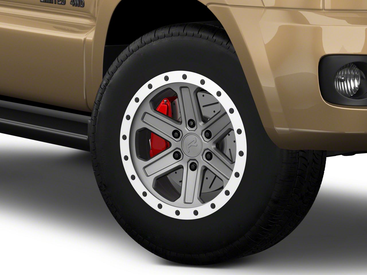 Rovos Wheels Toyota 4-Runner Tenere Charcoal 6-Lug Wheel; 17x8.5; 0mm ...