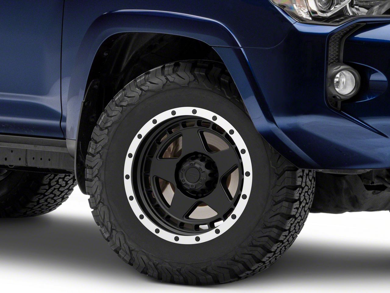 Rovos Wheels Toyota 4-Runner Nyiri Satin Black 6-Lug Wheel; 17x8.5 ...