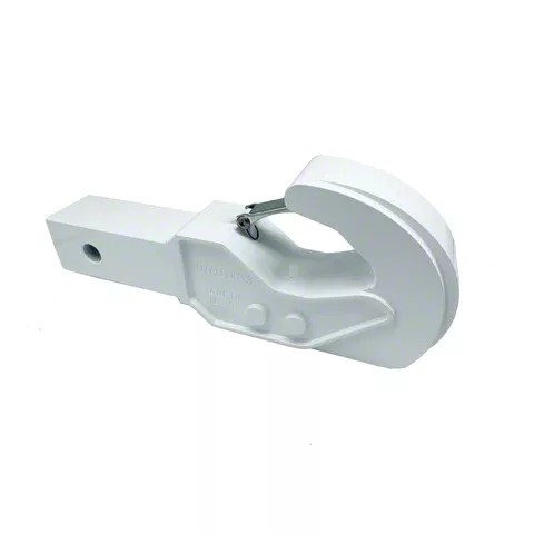 Royal Hooks Jeep Gladiator 2-Inch Receiver Hitch Tow Hook; White RHO ...