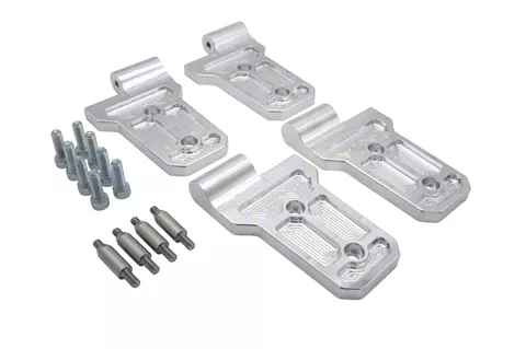 Royal Hooks Jeep Gladiator Aluminum Door Hinges; Raw RHO-12015-RW (20 ...