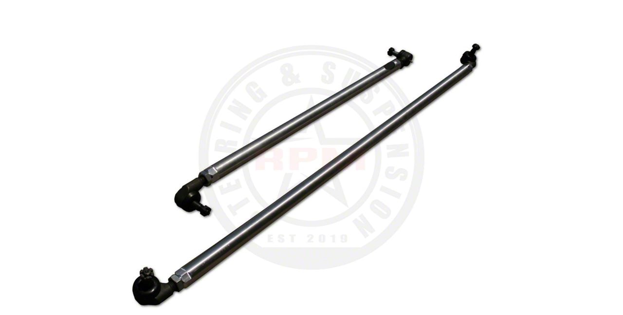 RPM Steering Jeep Wrangler 1-Ton Aluminum Tie Rod and Drag Link ...