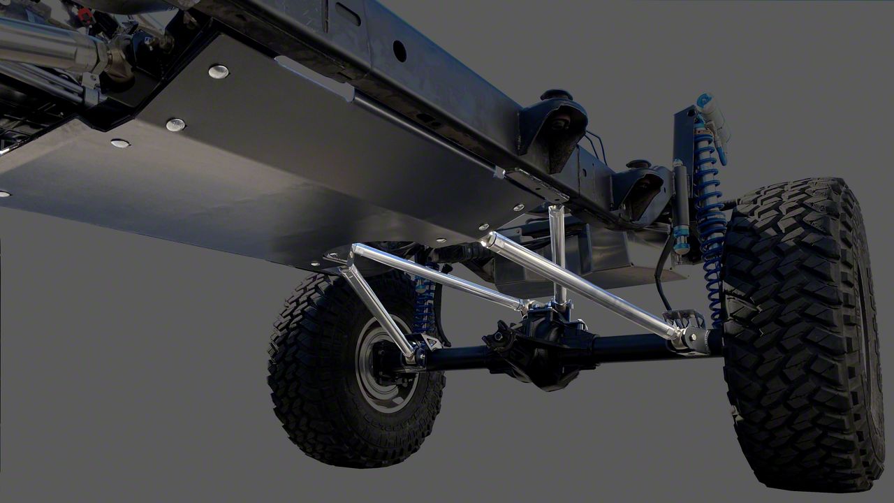 RPM Steering Jeep Wrangler Double Triangulated 4-Link Rear Long Arm ...