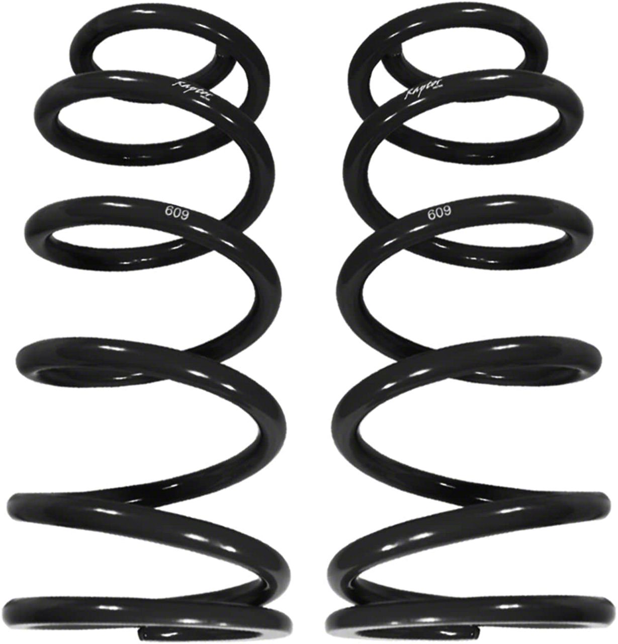 RSO Suspension Toyota 4-Runner 2-Inch Rear Lift Coil Springs; Black ...