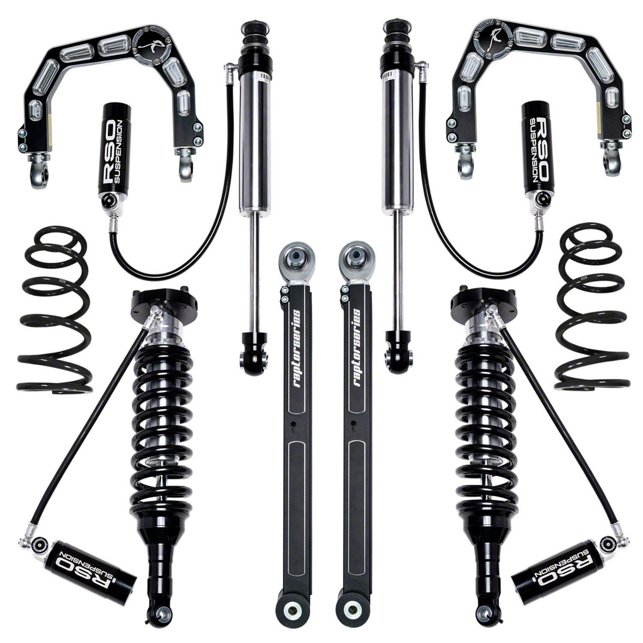 RSO Suspension Toyota 4-Runner 2 to 3-Inch Stage 3.0 Suspension Lift ...