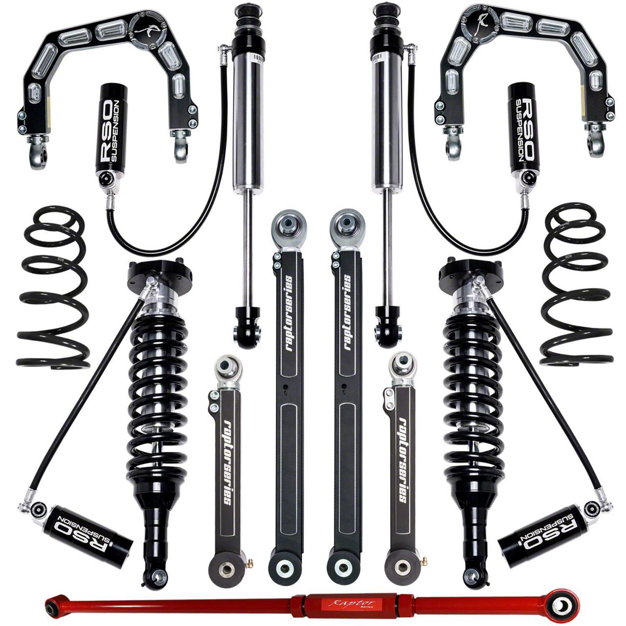 RSO Suspension Toyota 4-Runner 2 to 3-Inch Stage 5.0 Suspension Lift ...