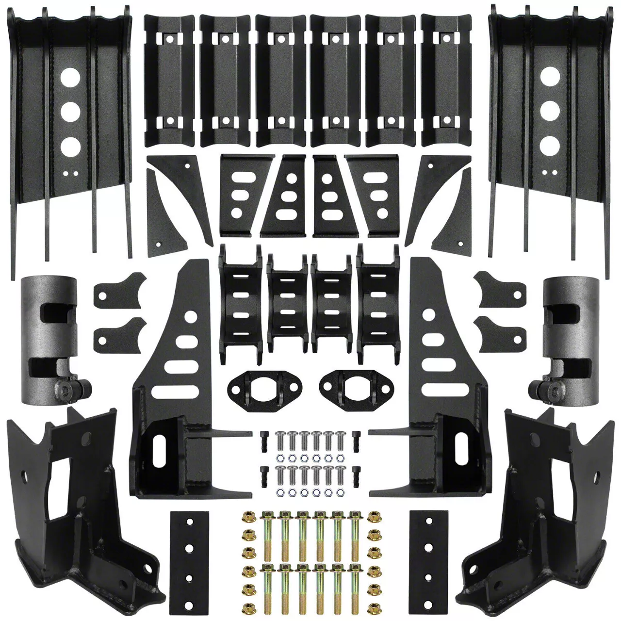 RSO Suspension Jeep Wrangler 2.5 Dual Shock Conversion Mounting ...