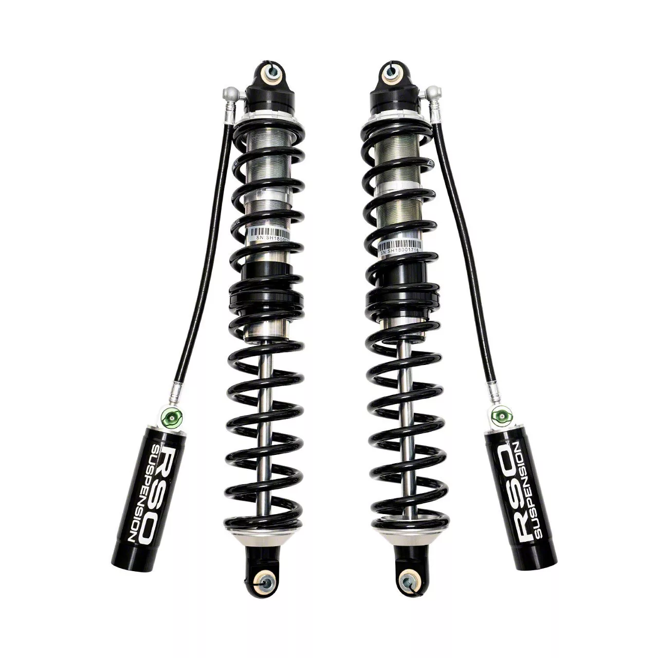 RSO Suspension Jeep Wrangler 2.5 Adjustable Dual Rate Remote Reservoir ...