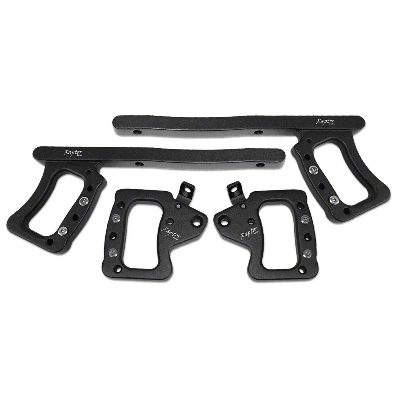 RSO Suspension Jeep Wrangler Front and Rear Grab Handles; Black ...