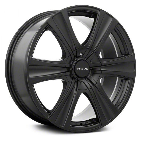 RTX Offroad Wheels Toyota 4-Runner Aspen Satin Black 6-Lug Wheel; 17x8; 10mm Offset 81770 (10-24 ...