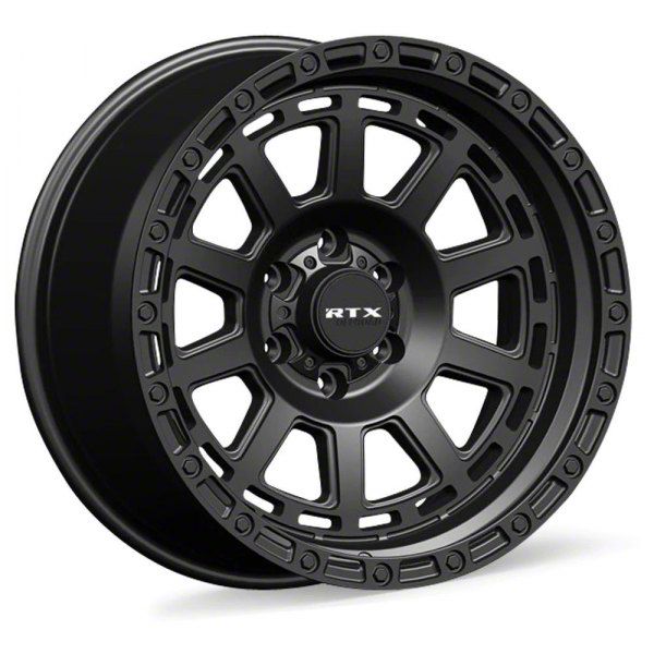 RTX Offroad Wheels Tacoma Titan Satin Black 6-Lug Wheel; 18x9; 0mm ...