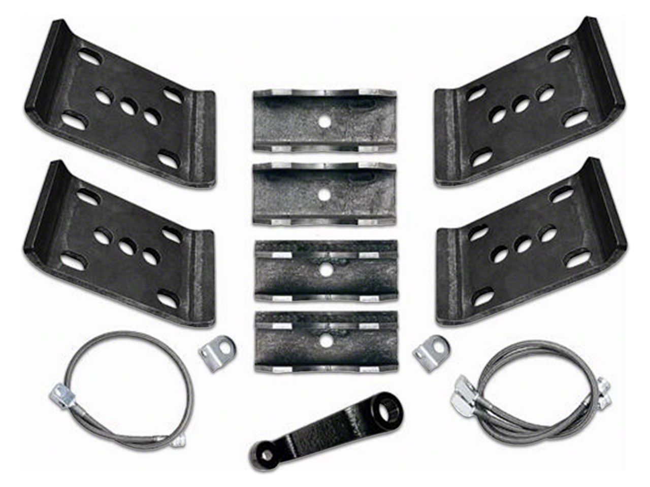 Rubicon Express Jeep Wrangler 5.5 in. Inch Spring-Over Conversion Lift ...