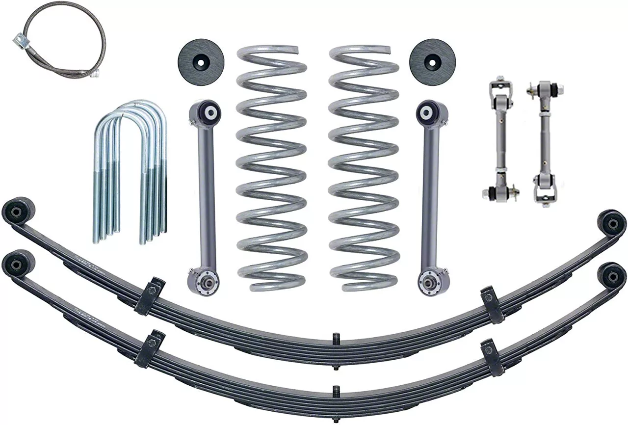 Rubicon Express Jeep Cherokee 3.50-Inch Super-Flex Short Arm Suspension ...