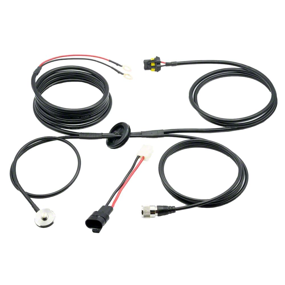 Rugged Radios Jeep Wrangler Power and Antenna Cable Harness PHC-JL-JT (18-26 Jeep Wrangler JL ...