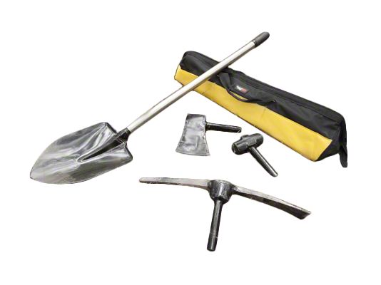 Rugged Ridge Toyota 4-Runner All-Terrain Recovery Tool Kit 15105.01 ...