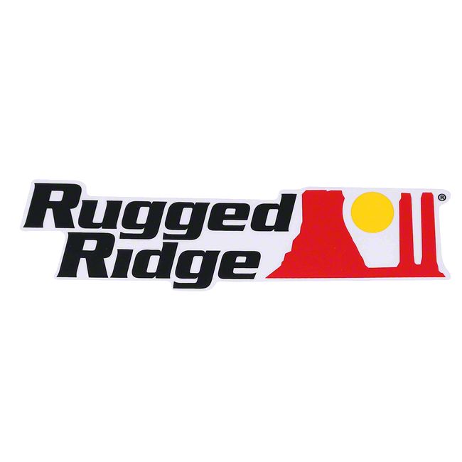 Rugged Ridge Toyota 4-Runner Decal; Black 12999.19 - Free Shipping