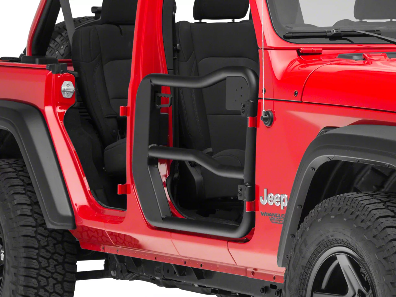 Rugged Ridge Jeep Wrangler Fortis Front Tube Doors 11509.13 (18-26 Jeep ...