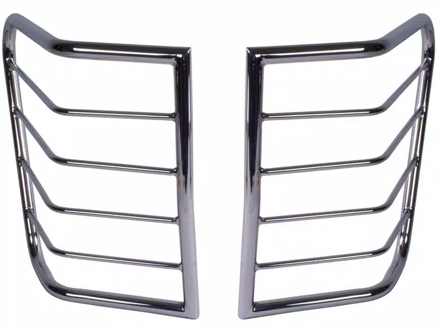Rugged Ridge Jeep Grand Cherokee Euro Tail Light Guards; Stainless ...