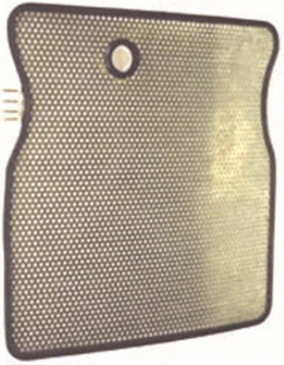 Rugged Ridge Jeep Wrangler Grille Screen; Stainless Steel 11106.01 (76 ...