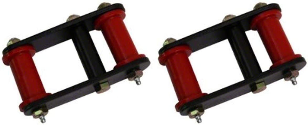 Rugged Ridge Jeep Wrangler Heavy Duty 1-Inch Leaf Spring Shackle Kit ...