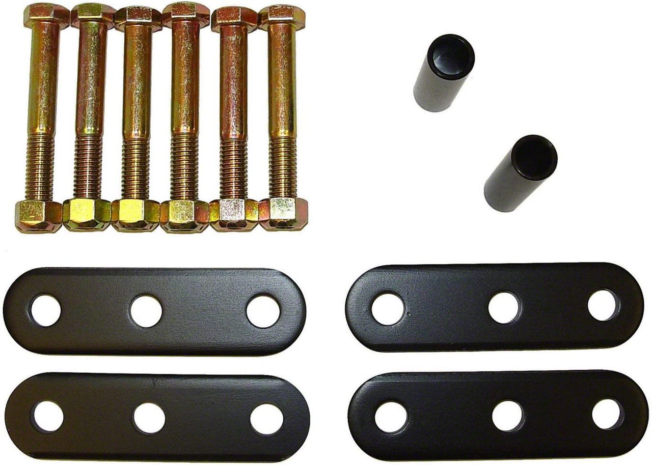 Rugged Ridge Jeep Wrangler Heavy Duty Front Leaf Spring Shackle Kit ...