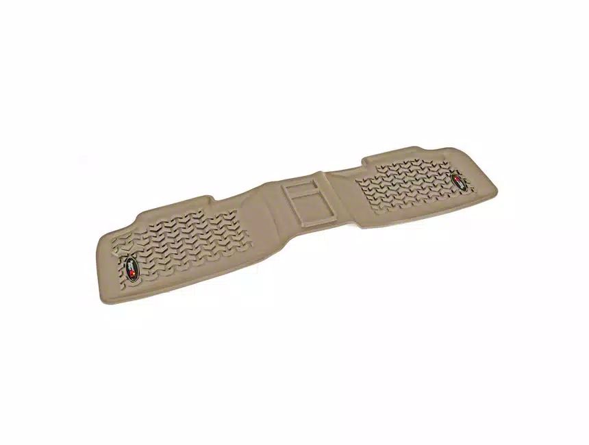 Rugged Ridge Titan All-Terrain Rear Floor Mat; Tan 83955.10 (12-15 ...