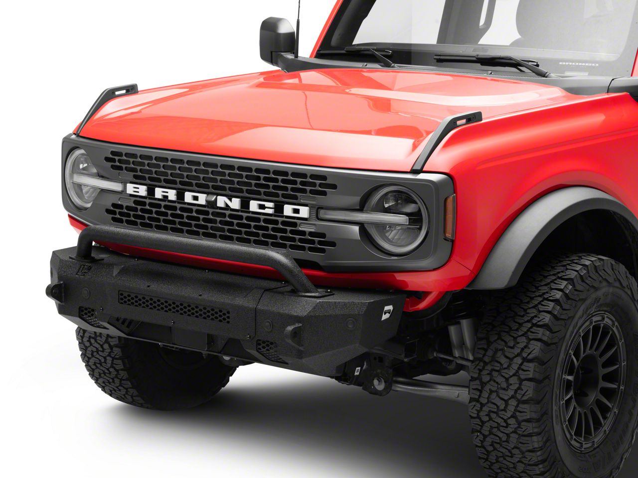 Bronco Front Bumper with Tubular Rider Hoop (21-25 Bronco, Excluding ...