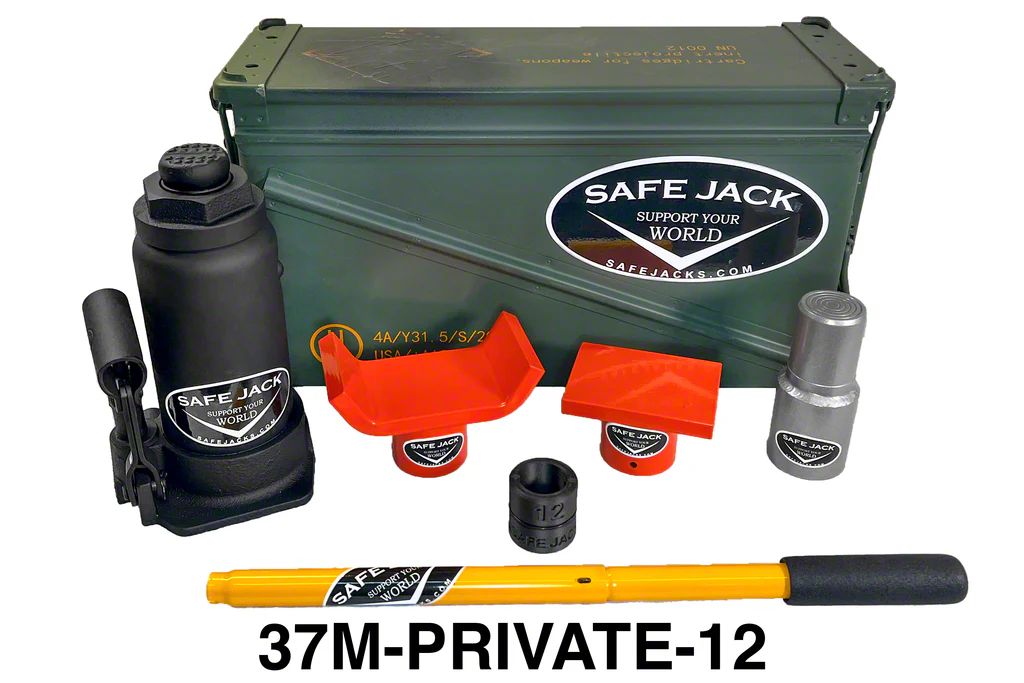 Safe Jack Universal XT 12-Ton The Private Off-Road Recovery Kit 37M ...