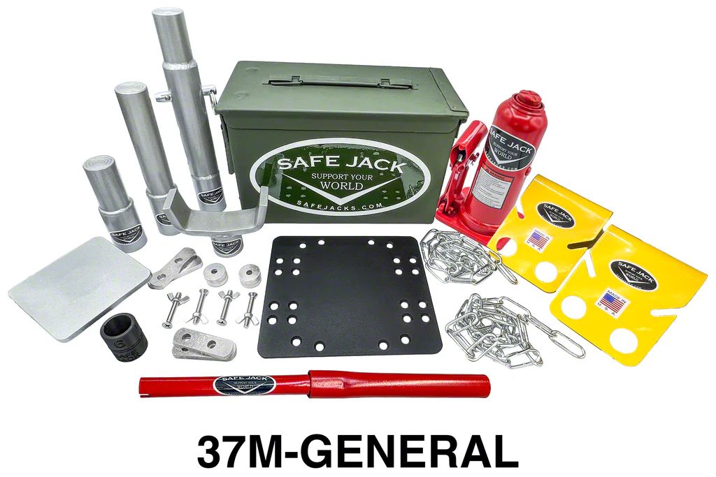 Safe Jack Universal XT 6-Ton The General Off-Road Recovery Kit 37M ...