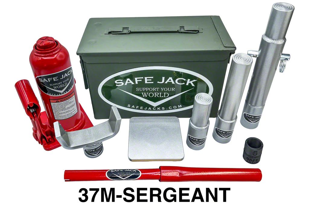Safe Jack Universal XT 6-Ton The Sergeant Off-Road Recovery Kit 37M ...