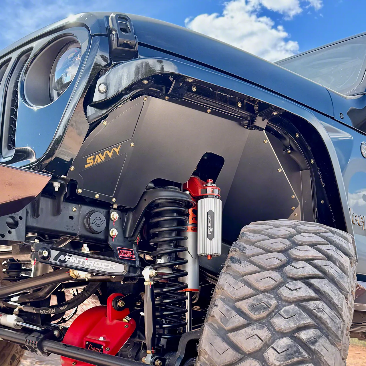 Savvy Offroad Jeep Gladiator High Clearance Aluminum Front Inner ...