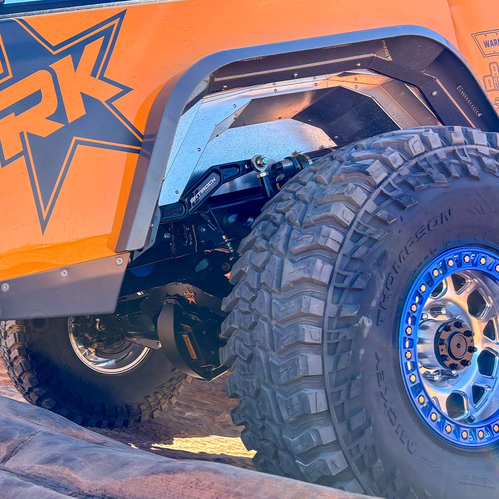 Savvy Offroad Jeep Gladiator High Clearance Aluminum Rear Inner Fenders ...
