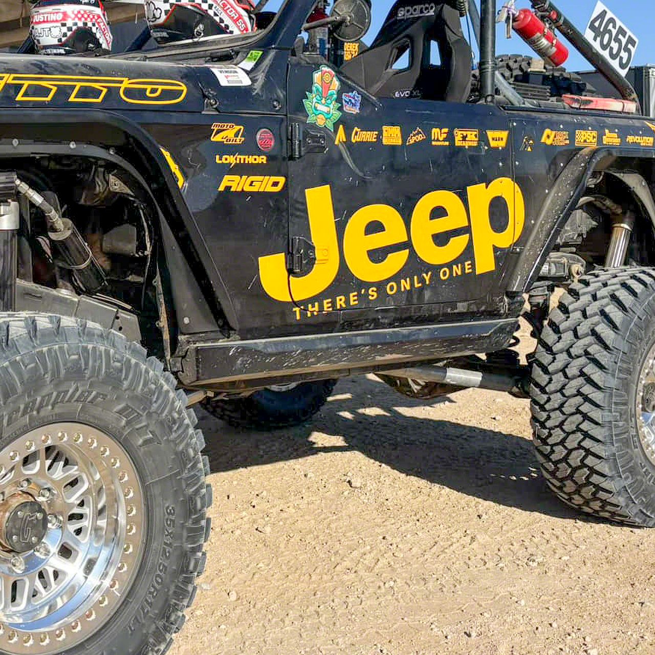 Savvy Offroad Jeep Wrangler Krawler Lite Slider Kit; Weld-On; Raw ...