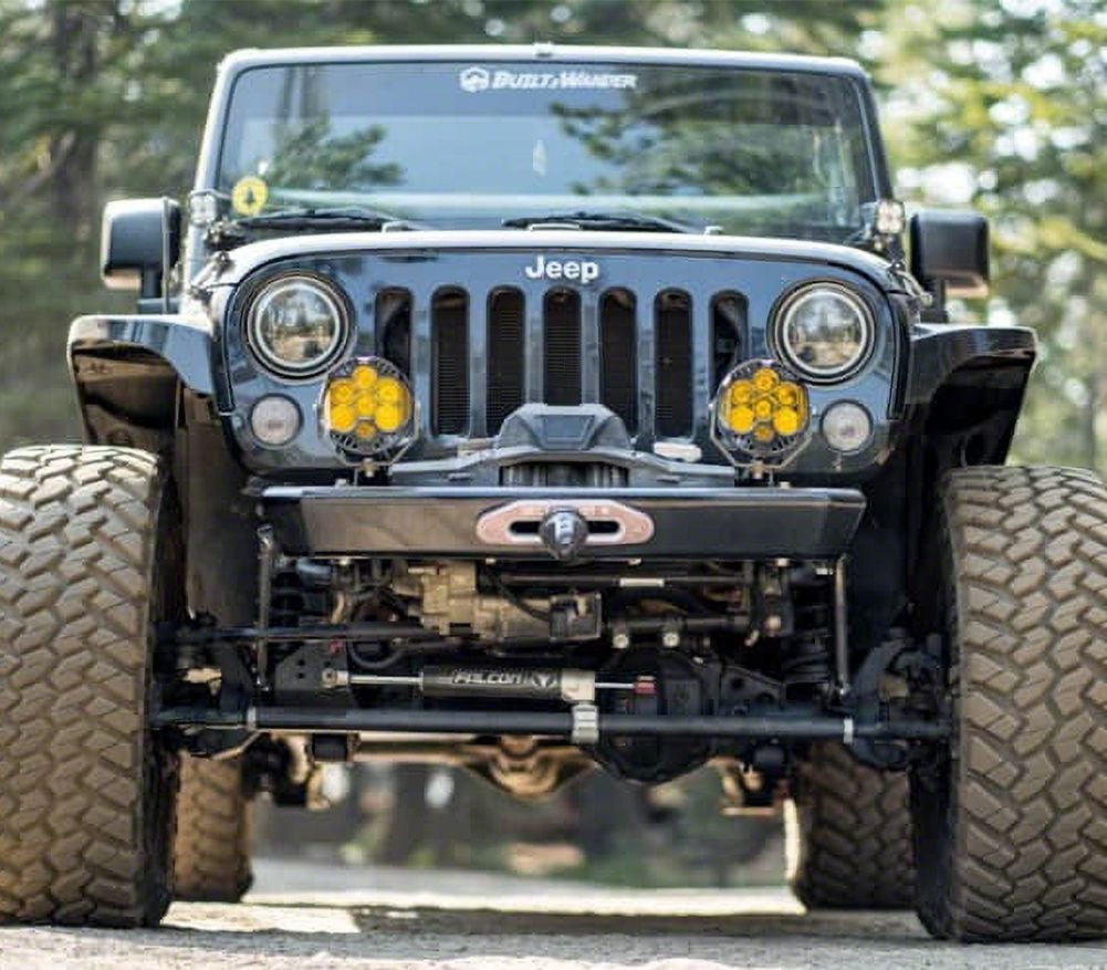 Savvy Offroad Jeep Wrangler Legacy Aluminum Front Bumper without Hoop ...