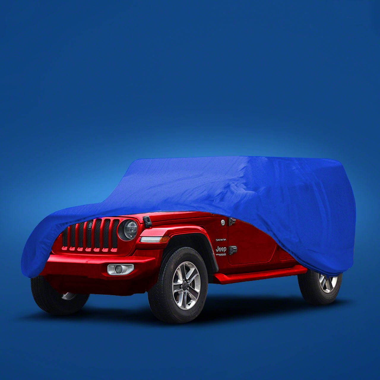 Seal Skin Covers Jeep Wrangler Supreme SUV Cover; Blue 02-210-B-0 (76 ...