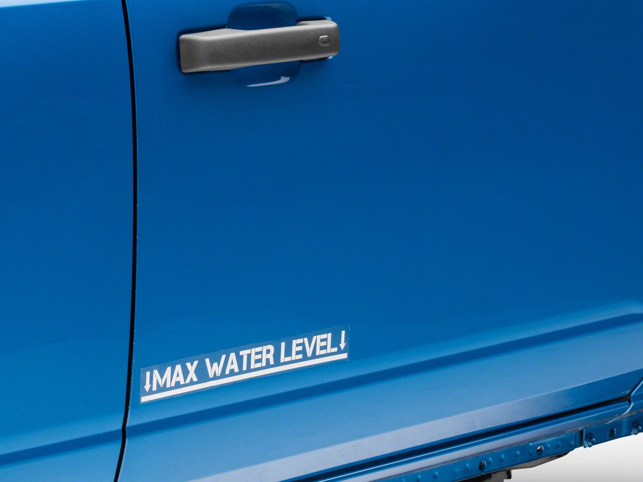 SEC10 Bronco Max Water Level Decal; Silver J152427 - Free Shipping