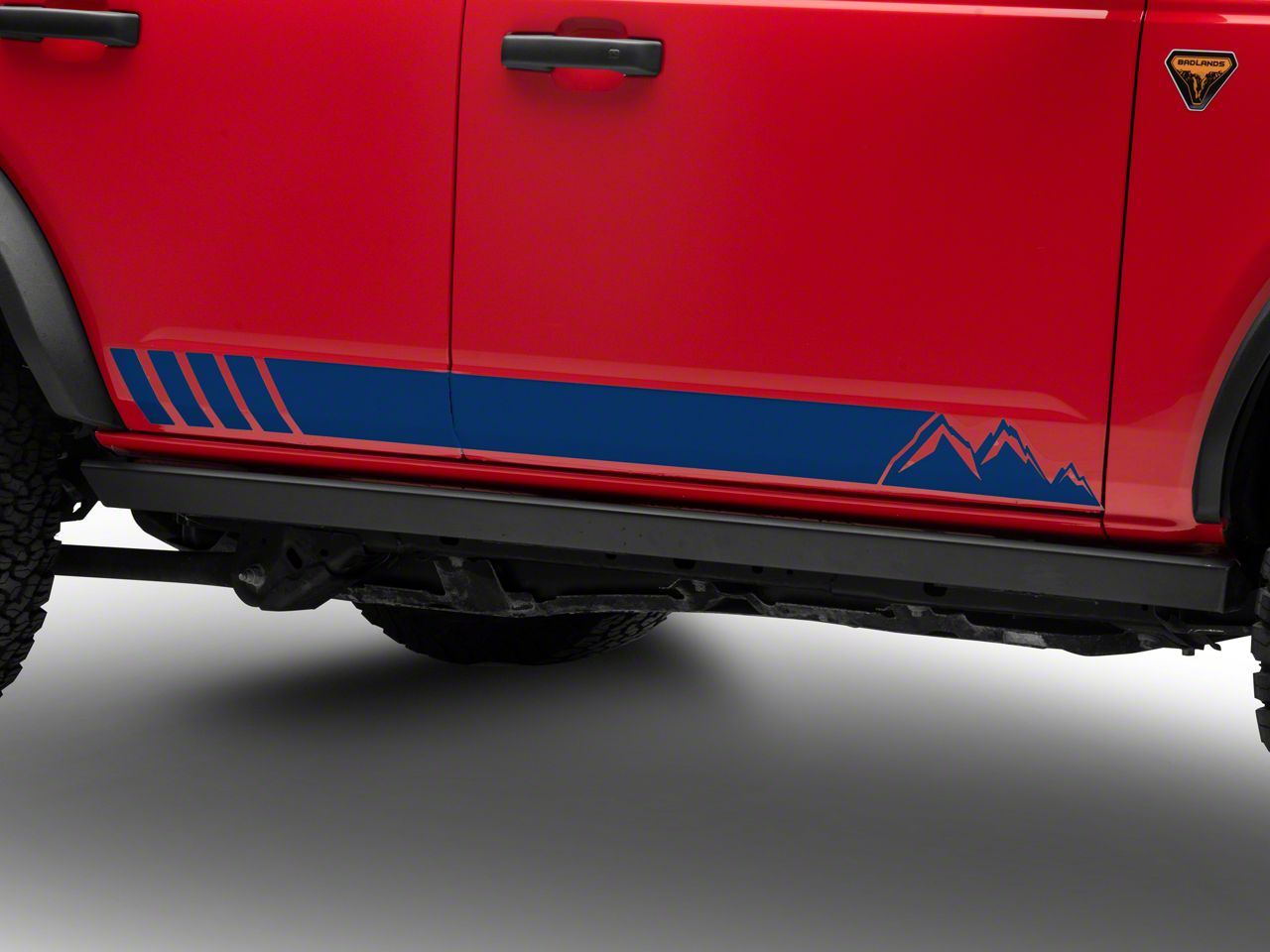 SEC10 Bronco Mountain Rocker Stripes: Blue FB29278 (21-25 Bronco ...