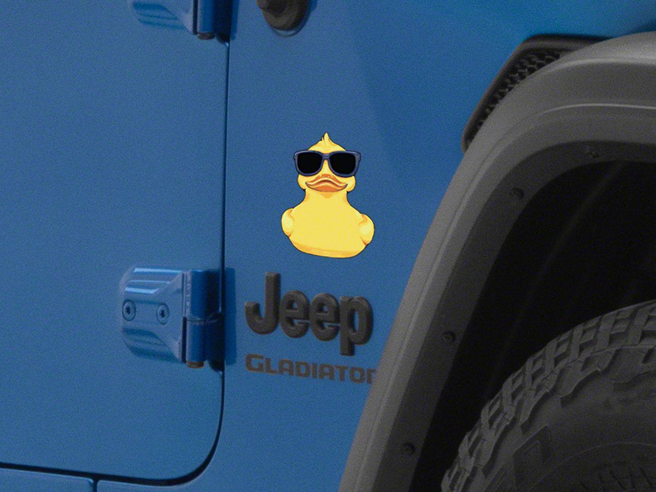 SEC10 Jeep Gladiator Duck with Shades Decal J237214 (Universal; Some ...
