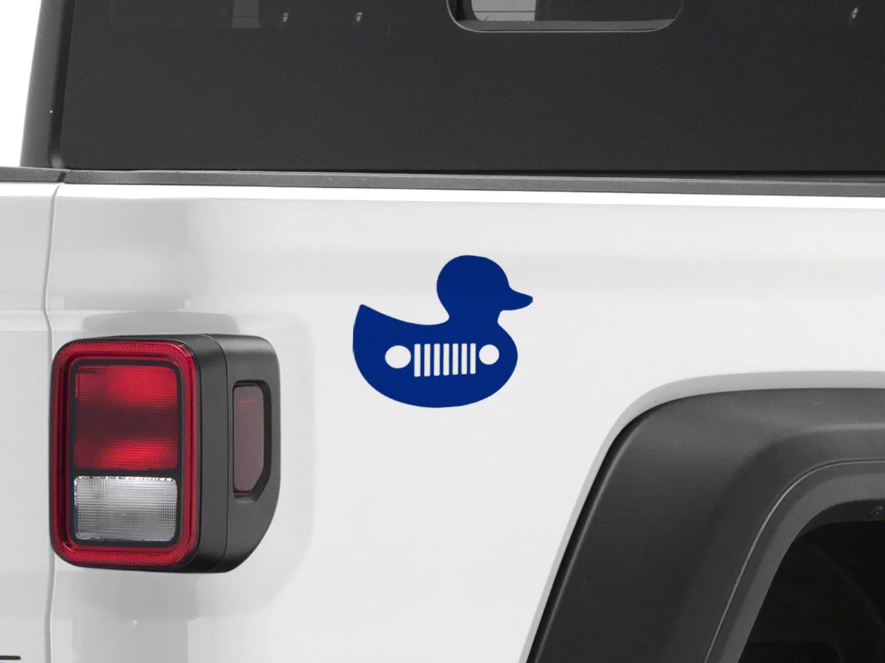 Mopar Licensed by SEC10 Jeep Gladiator Duck Shilouette Decal; Blue ...