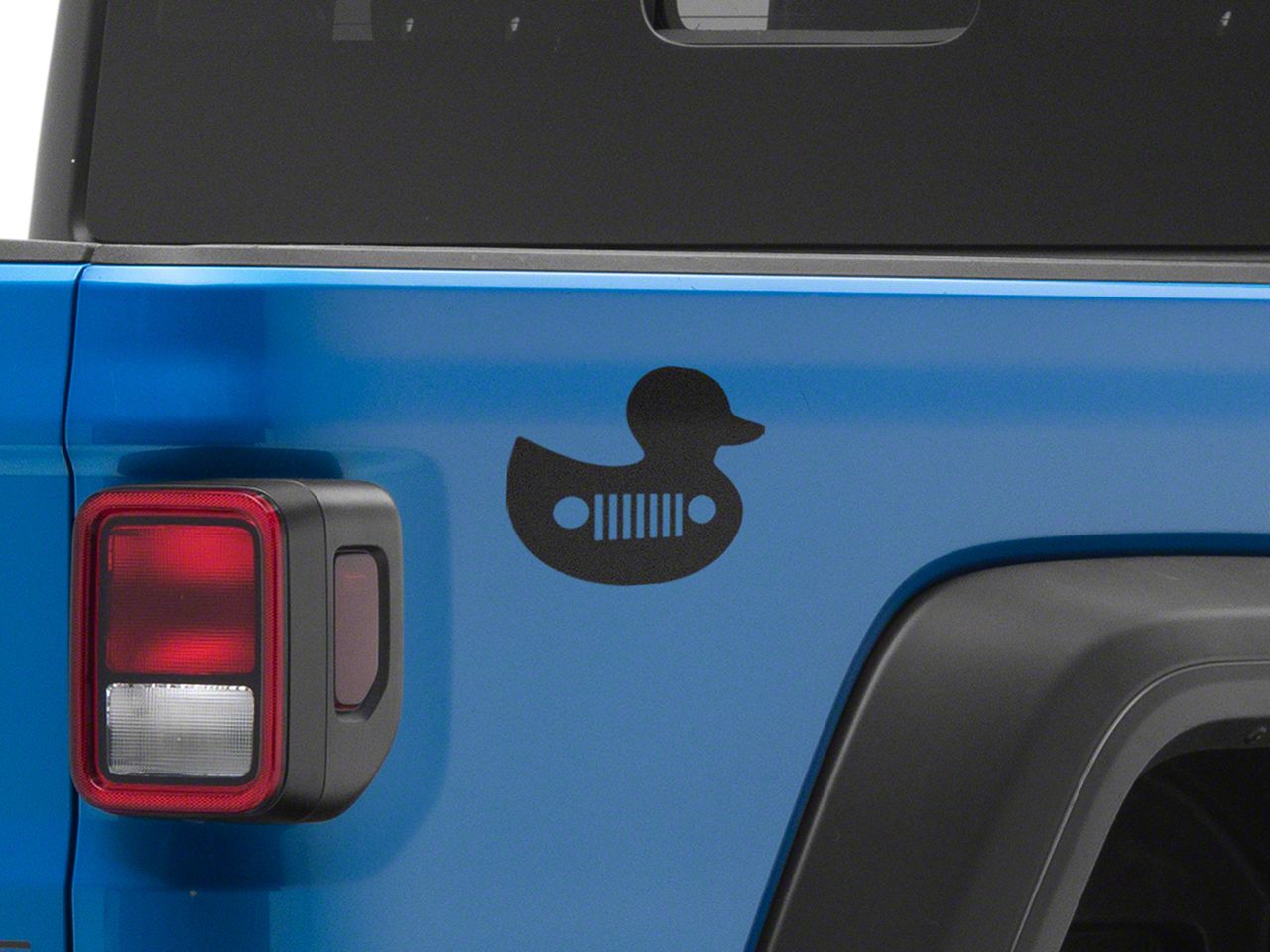 Mopar Licensed by SEC10 Jeep Gladiator Duck Shilouette Decal; Gloss ...