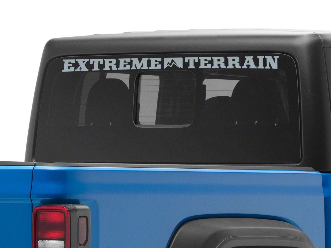 SEC10 Jeep Gladiator ExtremeTerrain Rear Window Banner; Frosted JG37960 ...
