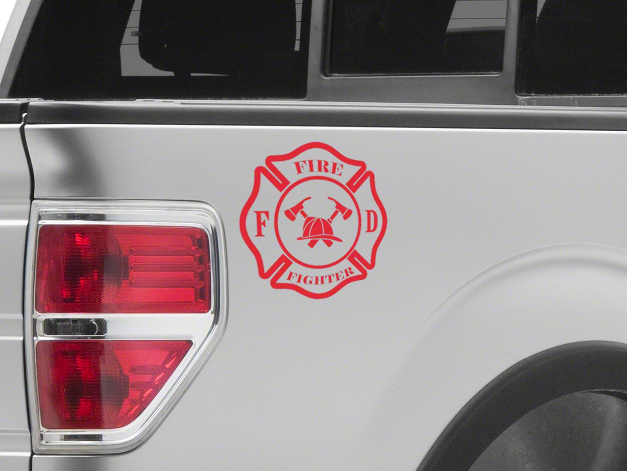 SEC10 Universal XT Fire Fighter Small Decal; Red U18806-AT (Universal ...