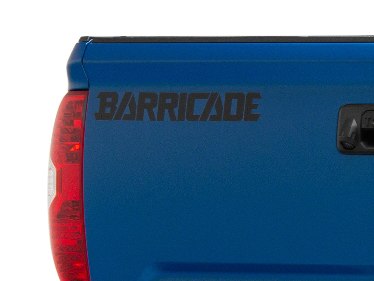 SEC10 Tundra Barricade Standard Decal; Black J172644 (Universal; Some ...