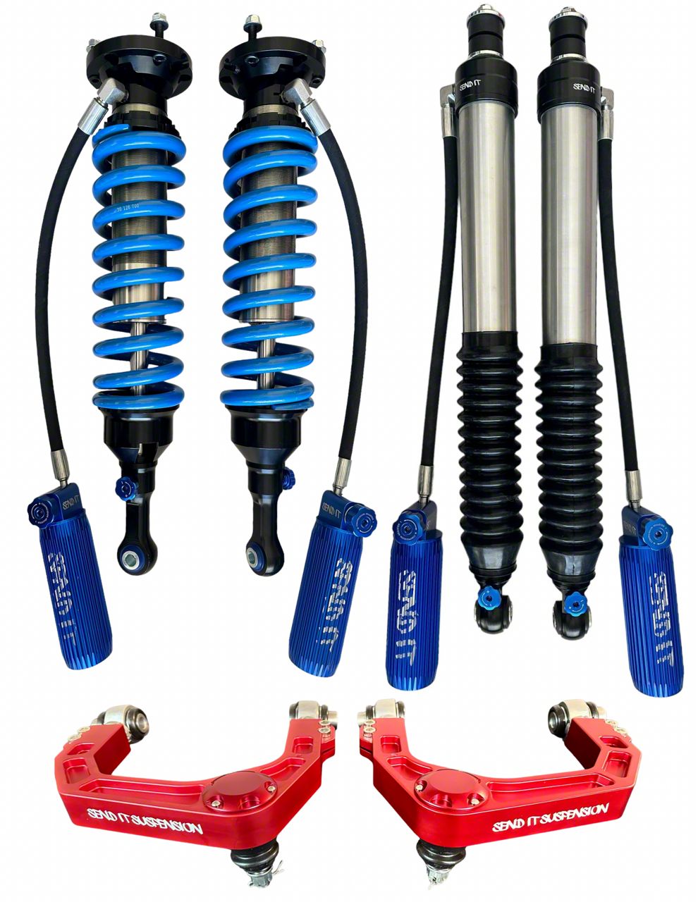 Send-It Suspension Tacoma Stage 2 Coil-Over and Shock Suspension Kit ...