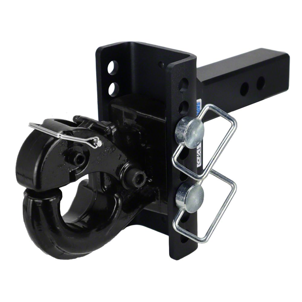 Shocker Hitch Jeep Gladiator XR 12K Adjustable Pintle Hook for 2-Inch ...