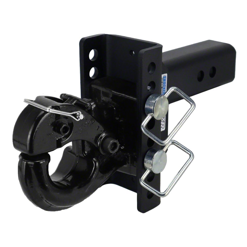 Shocker Hitch Jeep Gladiator XR 16K Adjustable Pintle Hook for 2.50 ...