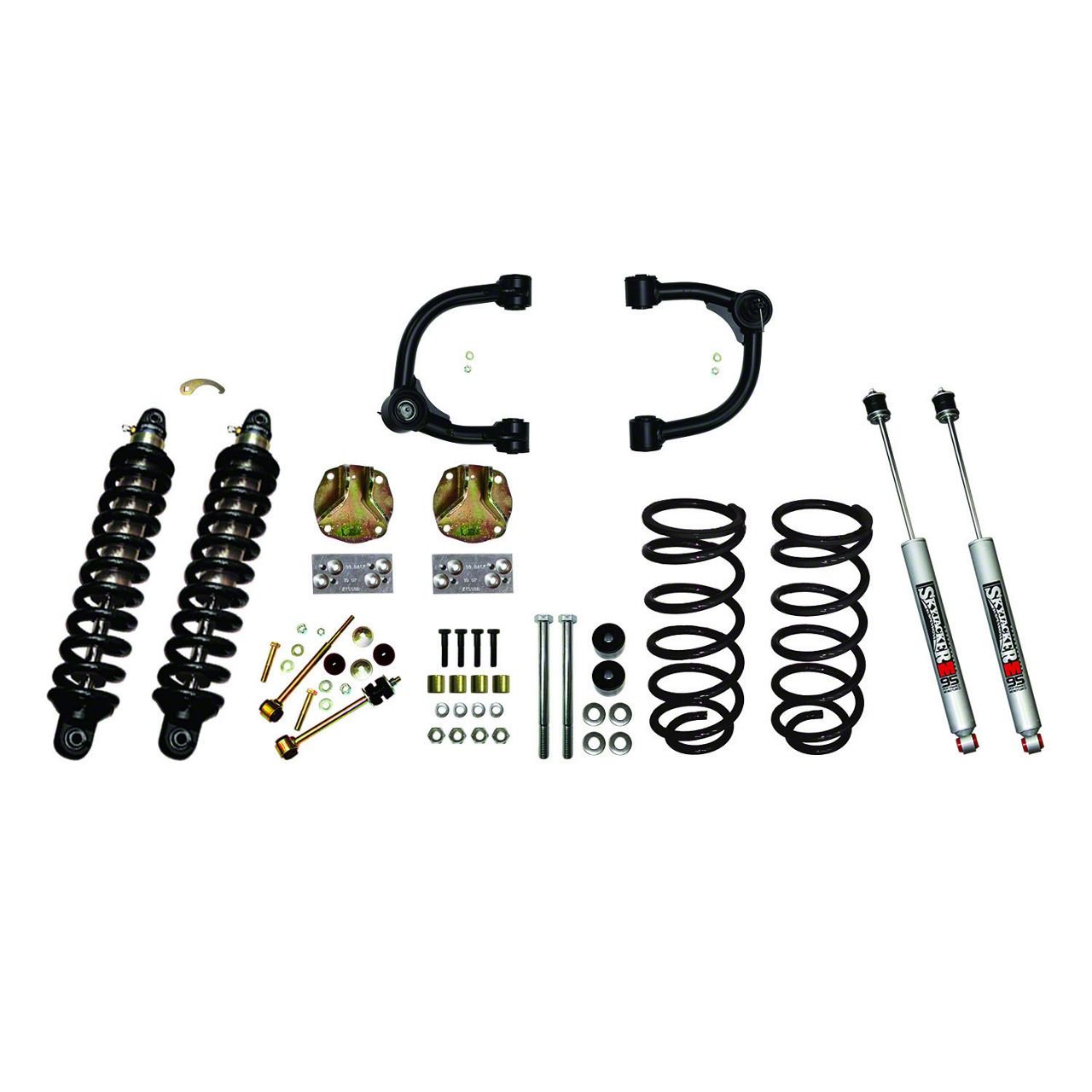 SkyJacker Toyota 4-Runner 3-Inch Upper A-Arm Lift Kit with Front Coil ...