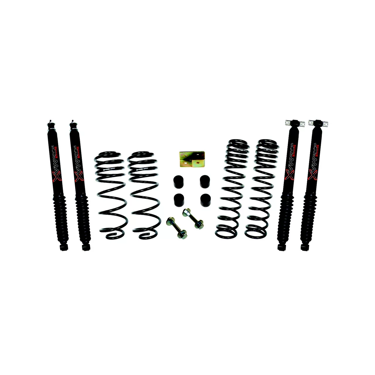 SkyJacker Jeep Wrangler 2.50-Inch Dual Rate Long Travel Suspension Lift ...
