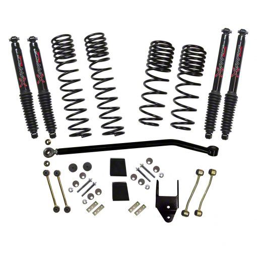 SkyJacker Jeep Wrangler 3.75-Inch Dual Rate Long Travel Suspension Lift ...