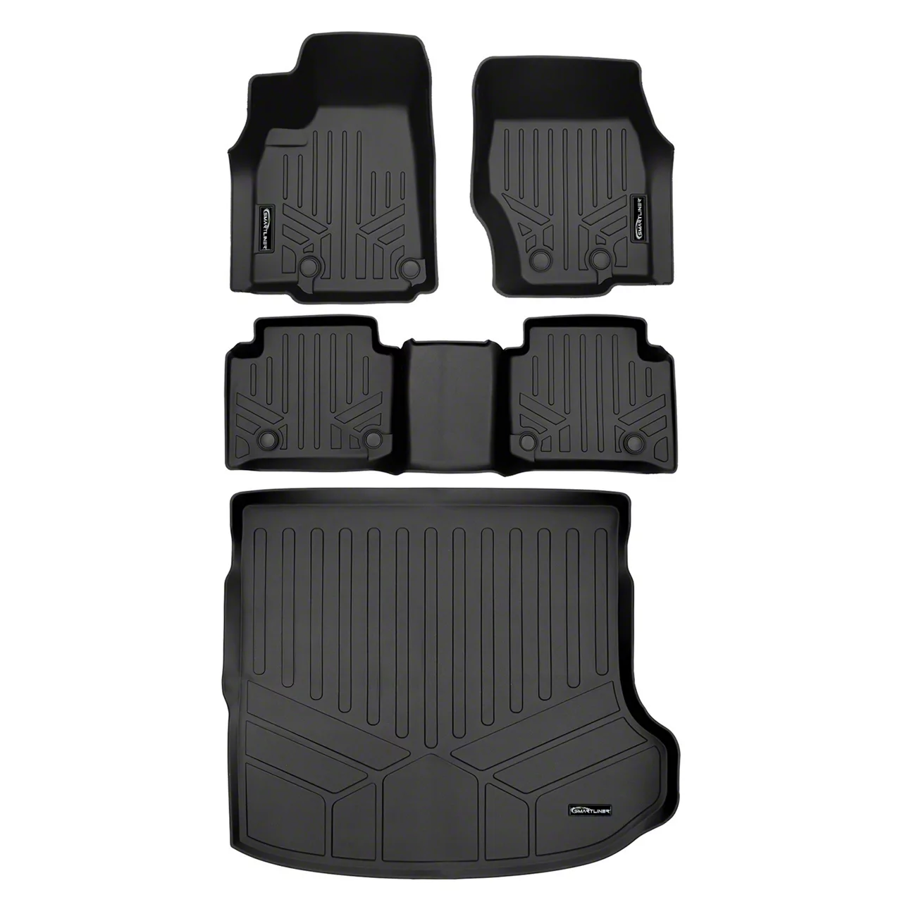 SmartLiner Jeep Grand Cherokee Smart Coverage Custom Fit Front, Rear ...