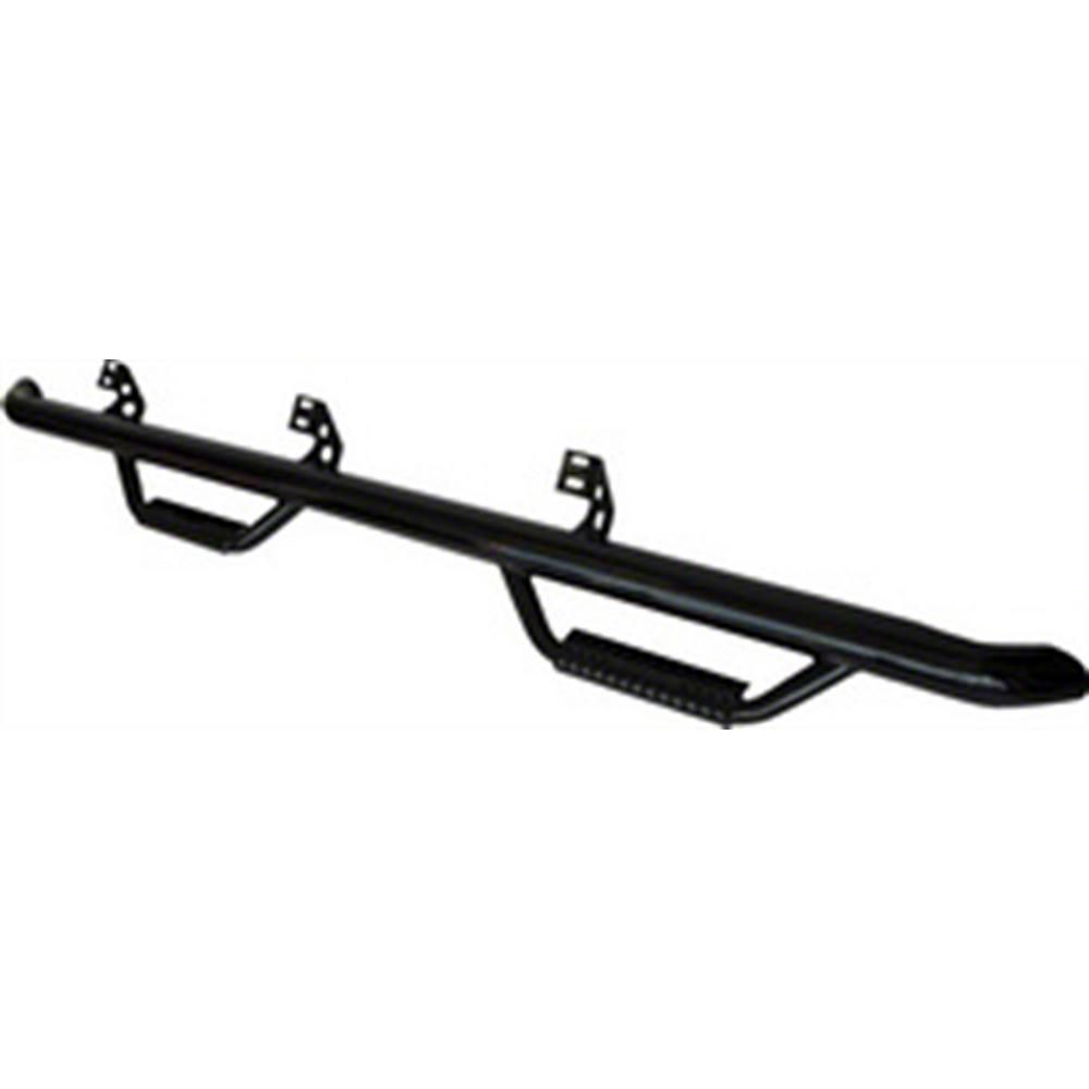 Smittybilt Toyota 4-Runner Nerf Side Step Bars; Textured Black T1464R ...